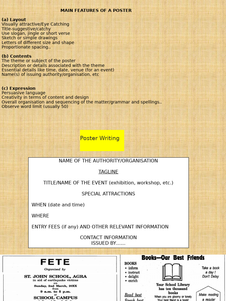 Creative Writing Format for Class 11 | PDF