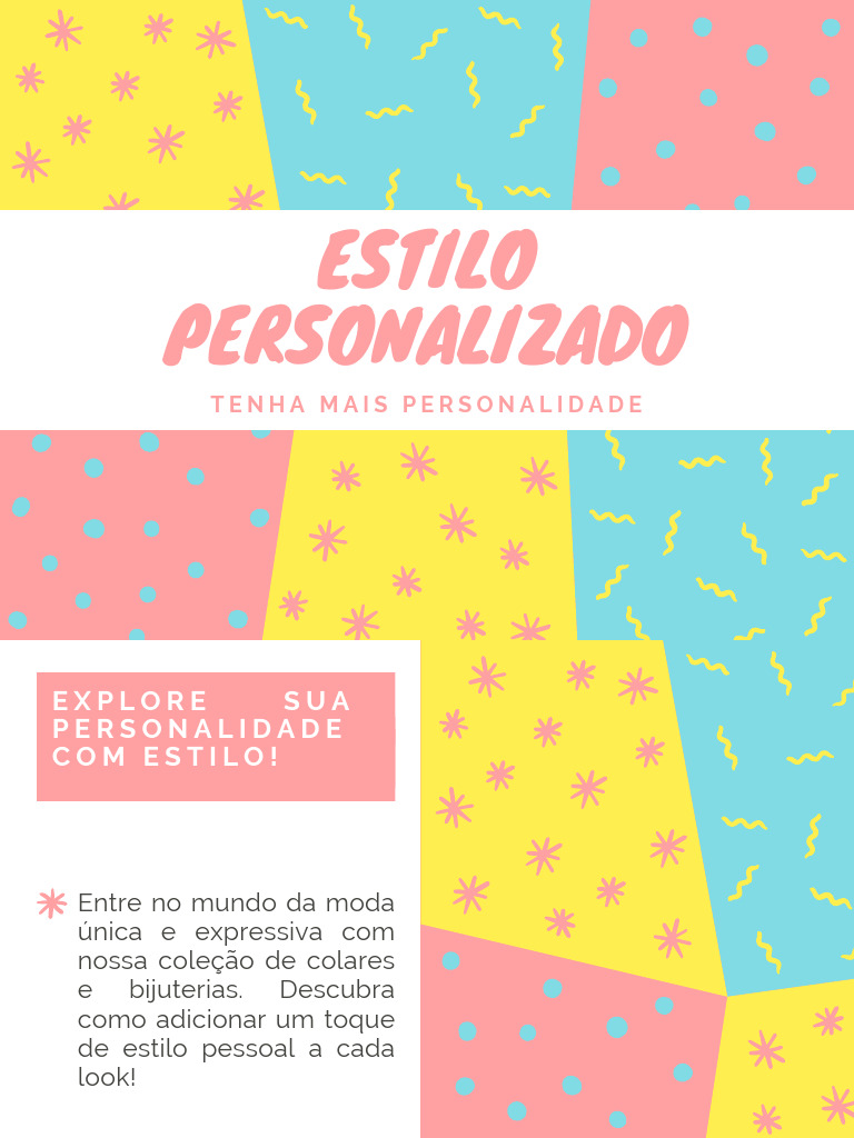 Colares e Bijuterias Personalizadas | PDF