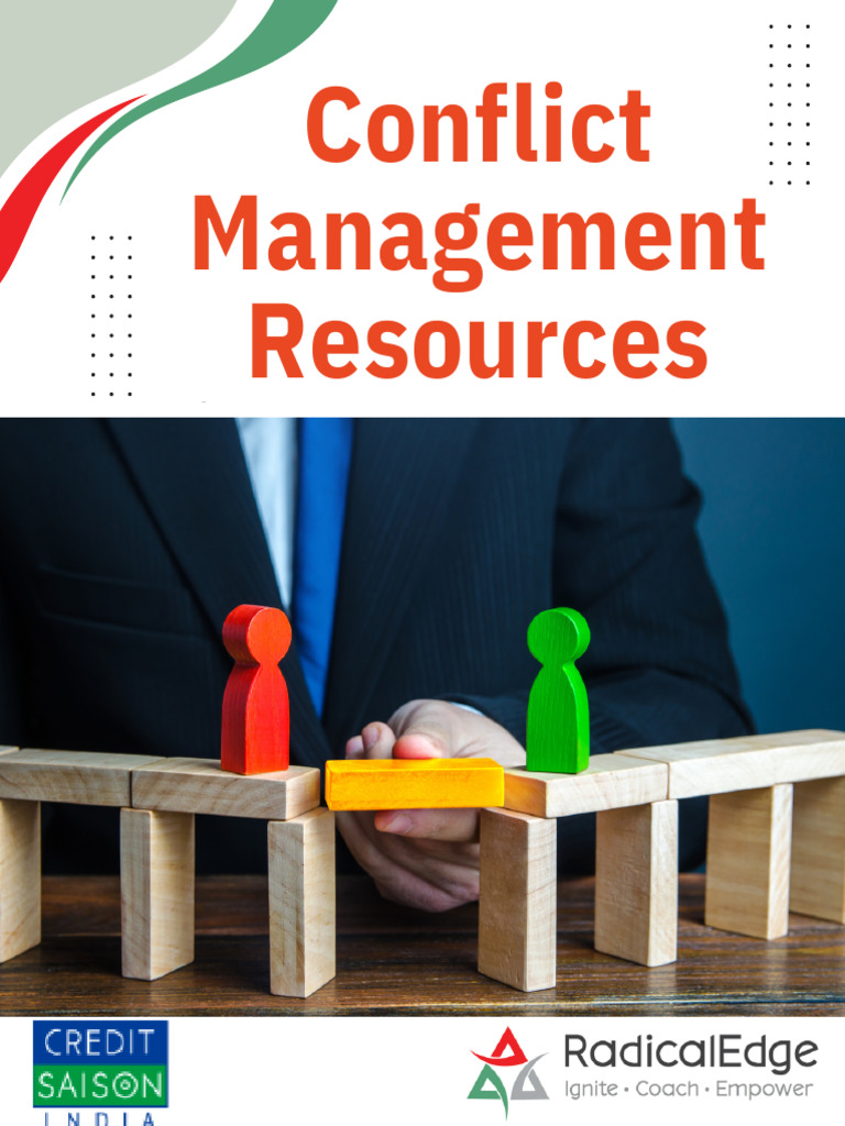 Conflict Management Resources | PDF | Behavioural Sciences | Psychology