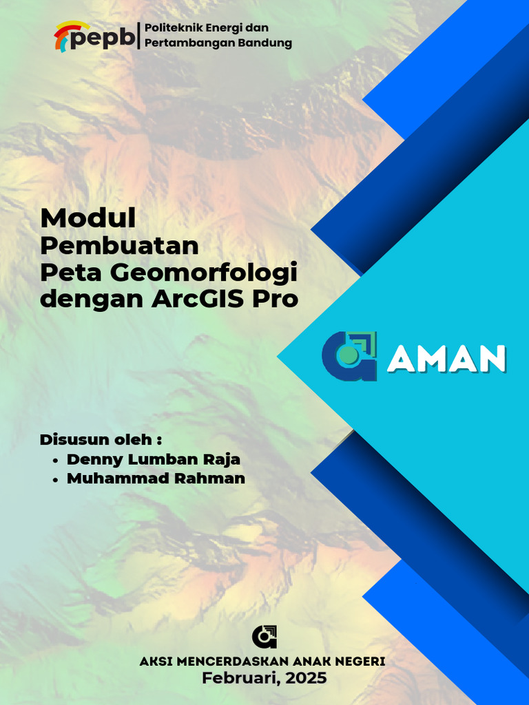 Pembuatan Peta Geomorfologi (Kemiringan Lereng & Elevasi) | PDF