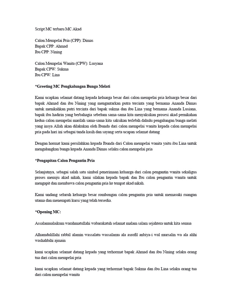 Script MC Akad 1 | PDF