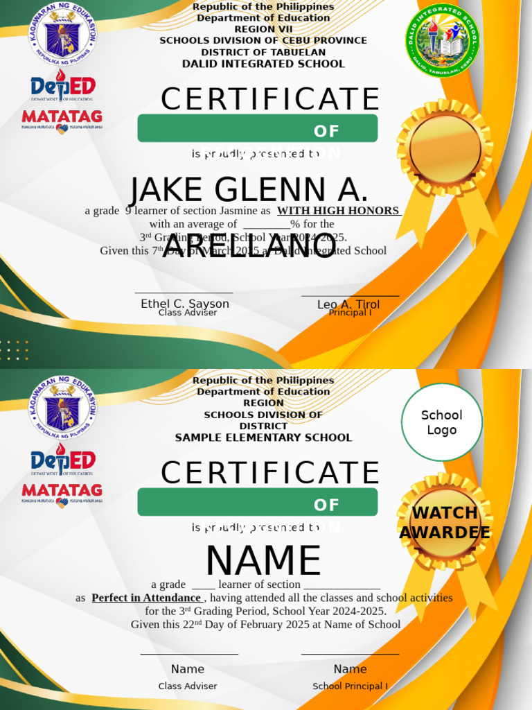 1certificate Lay-Out DESIGN 1 A4 | PDF