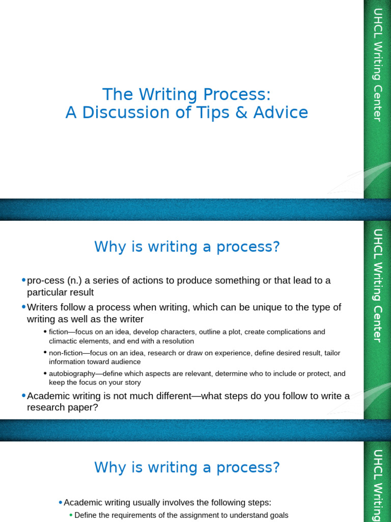 Writing Process Tips for Students | PDF | Argument | Thesis