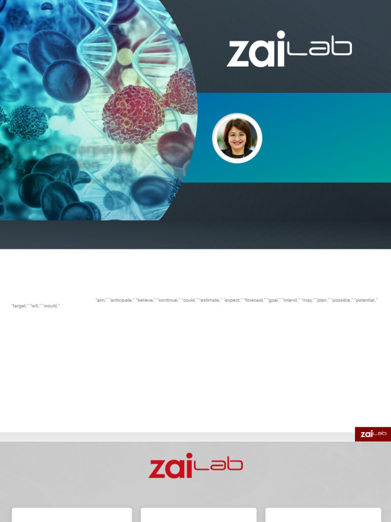 Zai LAB JPM 2025 Presentation | PDF | Phases Of Clinical Research ...