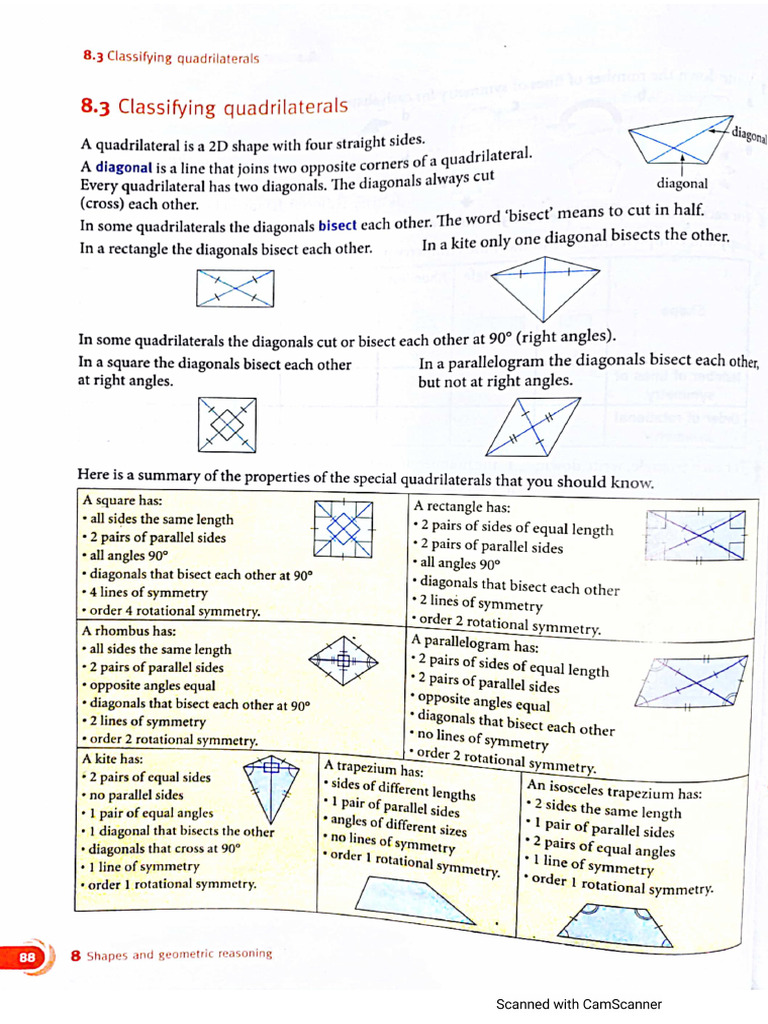 Classifying Quadrilaterals | PDF