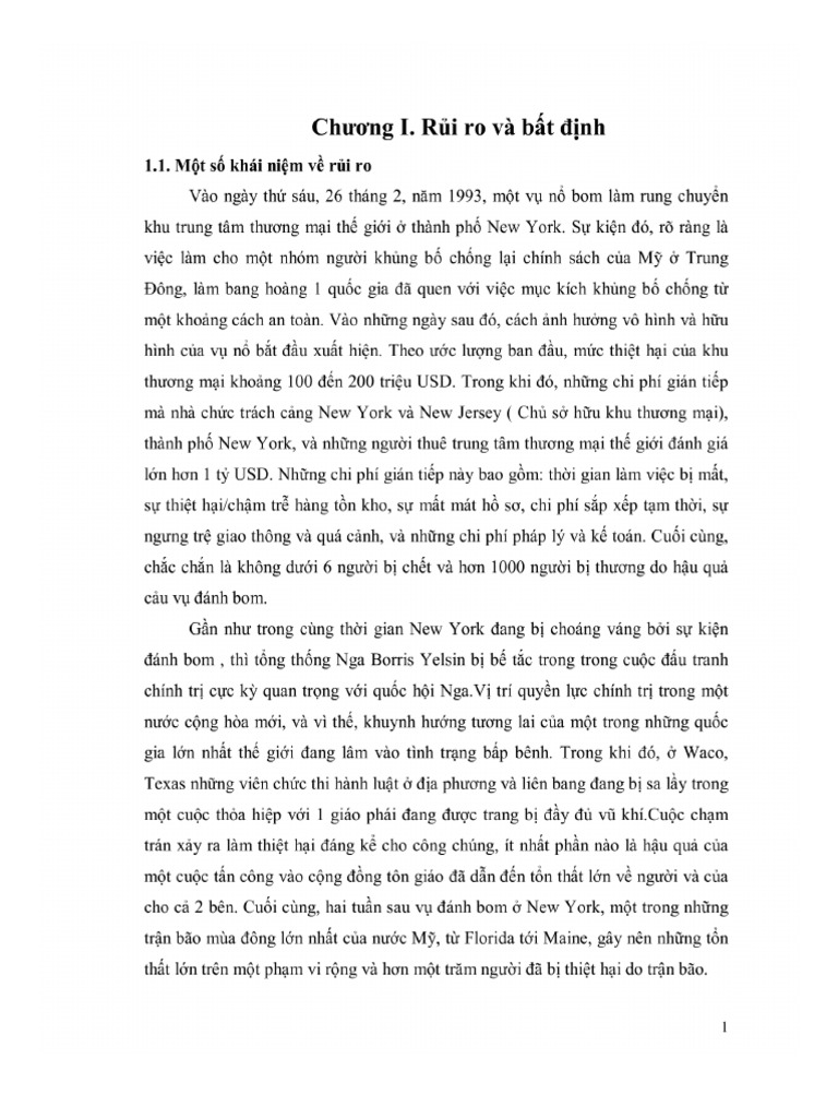 Giao Trinh Mon Quan Tri Rui Ro Dai Hoc Cong Nghiep Ha Noi 156 | PDF