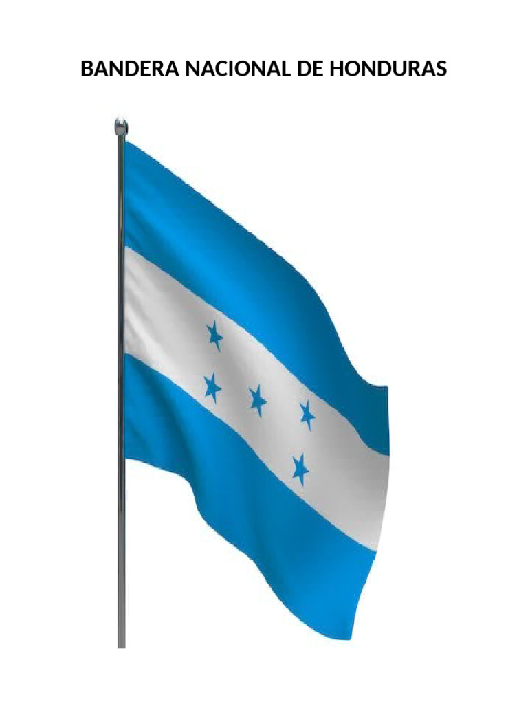 Bandera Nacional de Honduras | PDF