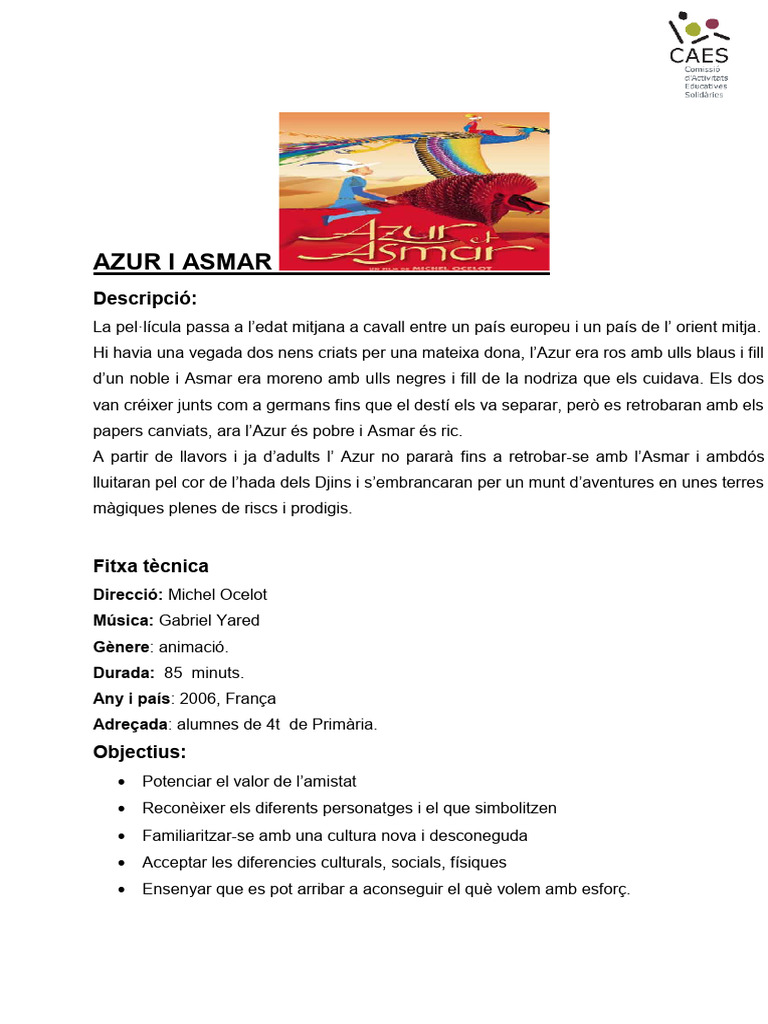 Azur y Asmar | PDF