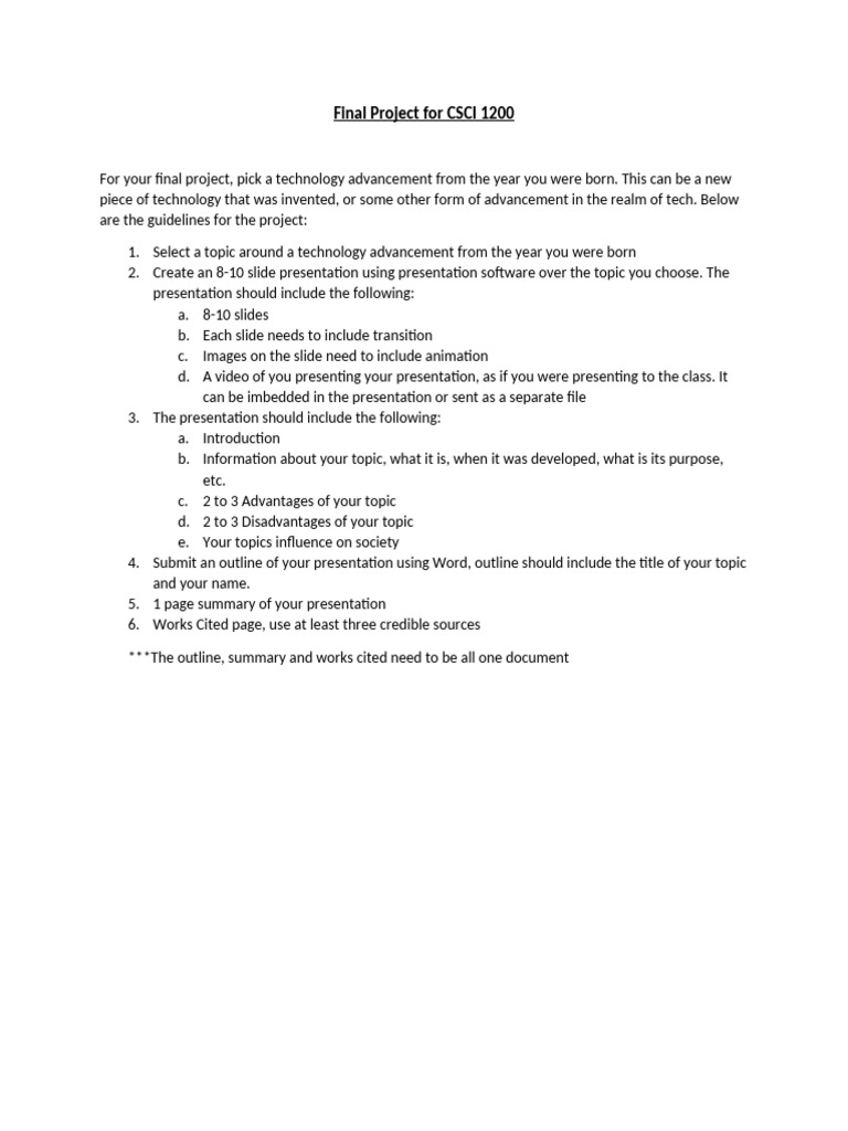 Final Project for CSCI 1200 | PDF