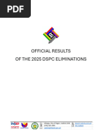 2025 DSPC Elementary Winners List | PDF