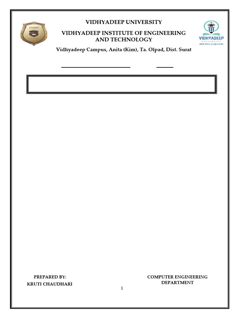 Assignment-1 PPS UNIT I | PDF