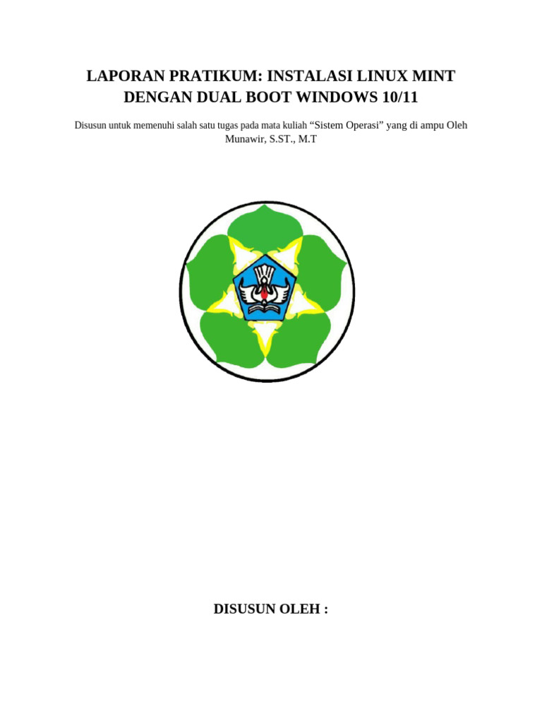 Laporan Sistem Operasilinux Muhammad Yuda Buana Ambia 240504141 | PDF