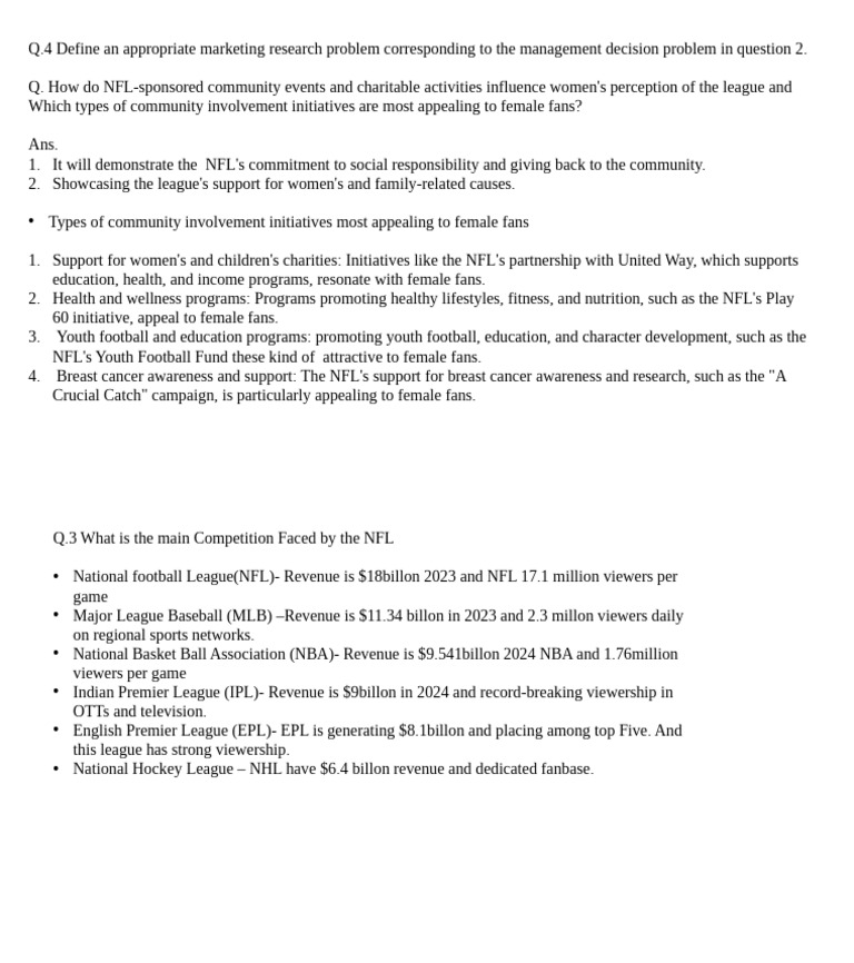 NFL Case Study Hemanth | PDF