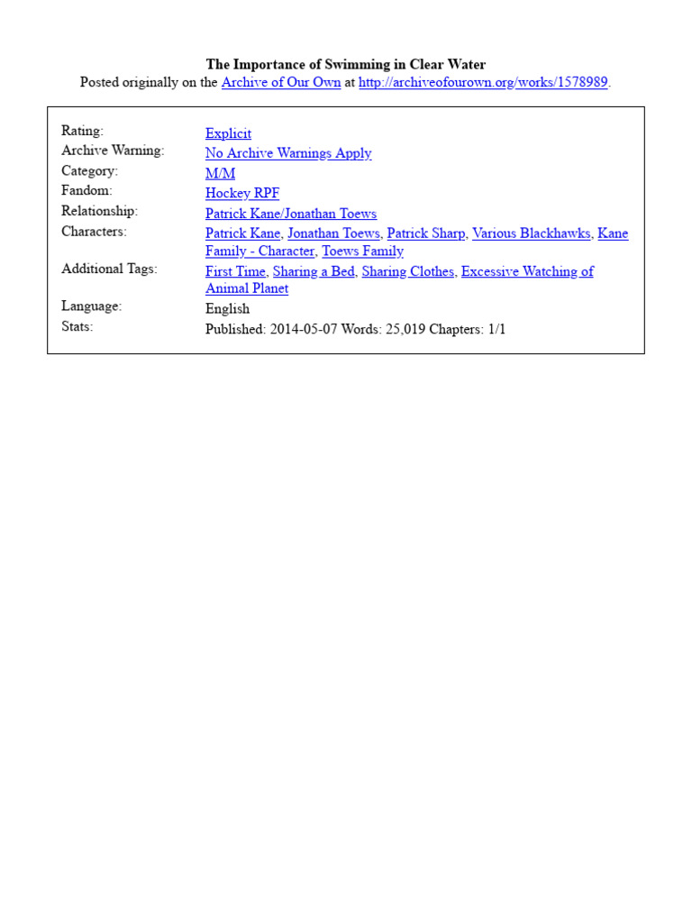 The Importance of | PDF