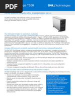 Poweredge r470 Spec Sheet | PDF | Solid State Drive | Scalability