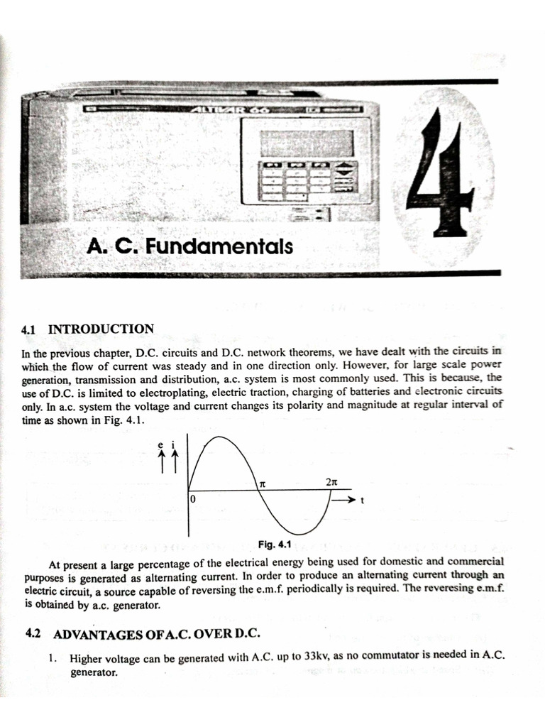 Unit 4-Ac Circuits (Physics) | PDF