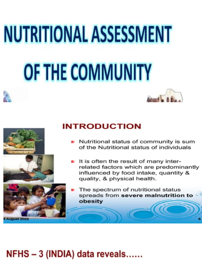 2025 Unit 4 Nutritional Assessment | PDF