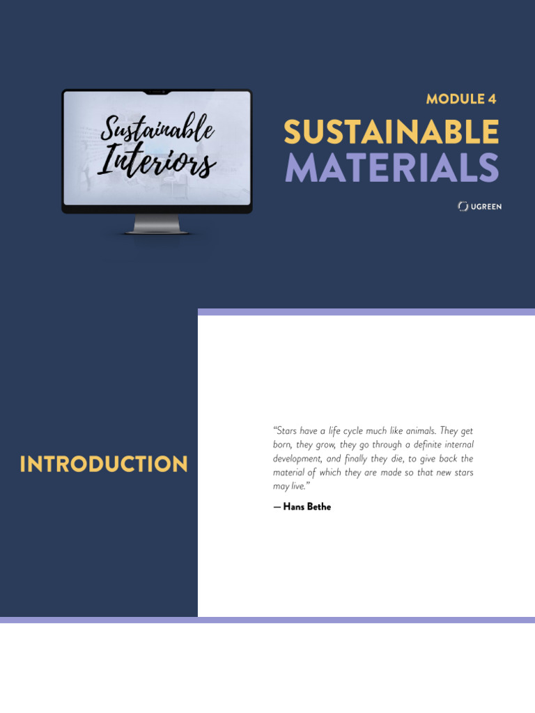 Sustainable Materials-What Are Sustainable Materials | PDF