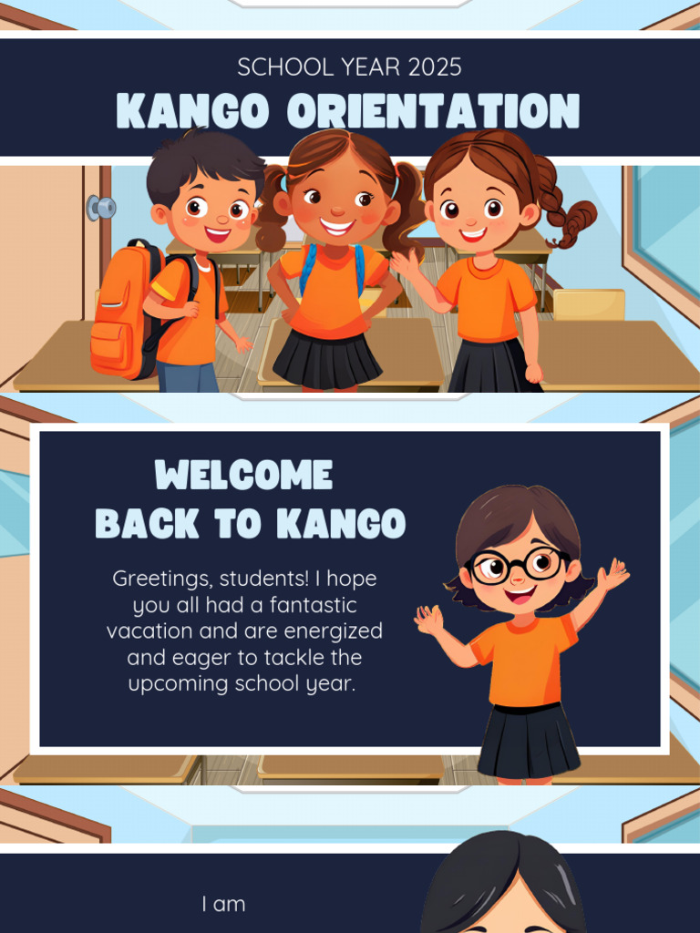 Kango Orientation Agenda Presentation | PDF | Classroom