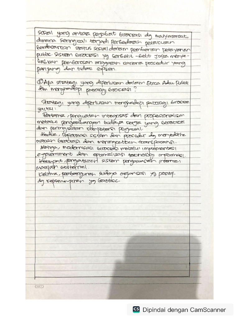 Dea Salsabilla - UTS Etika Administrasi Publik | PDF