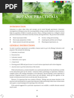 Botany Practicals Guide 2025 | PDF | Plant Reproduction | Botany