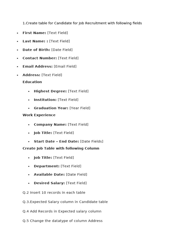 Assignment 1 DDL DML | PDF Assignment 1 DDL DML | PDF