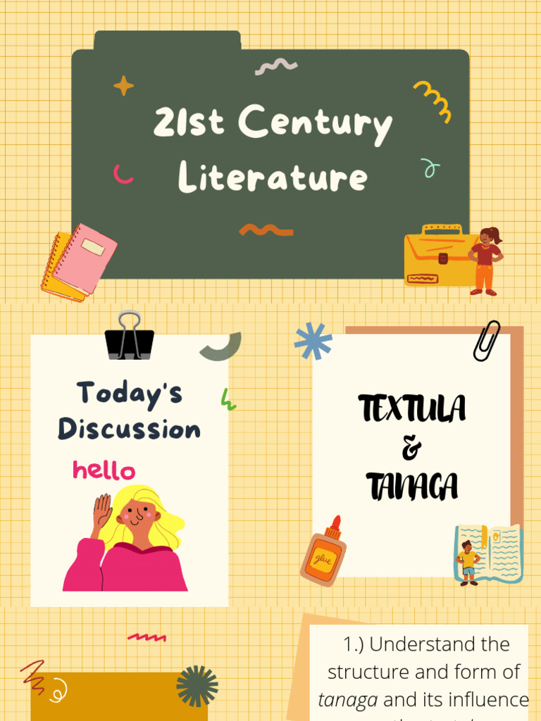 21st Century Literature (TEXTULA & TANAGA | PDF