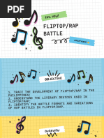FlipTop Battle League | PDF | Hip Hop | Urban Street Dance And Music