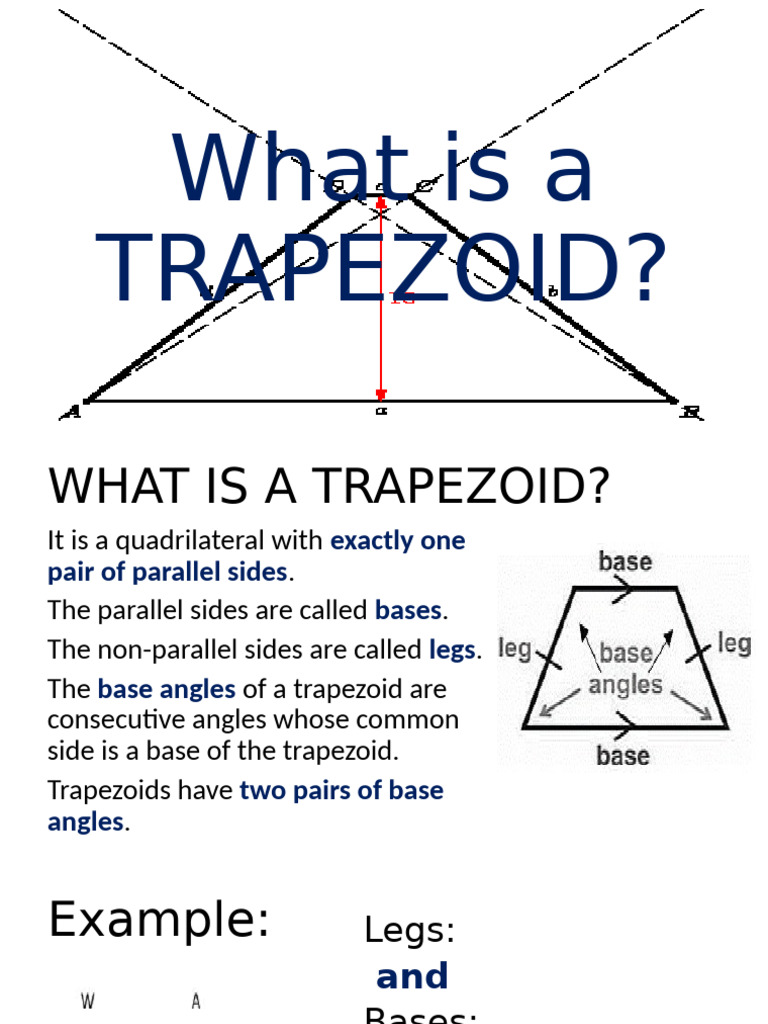 What Is A Trapezoid | PDF | Euclid | Geometry