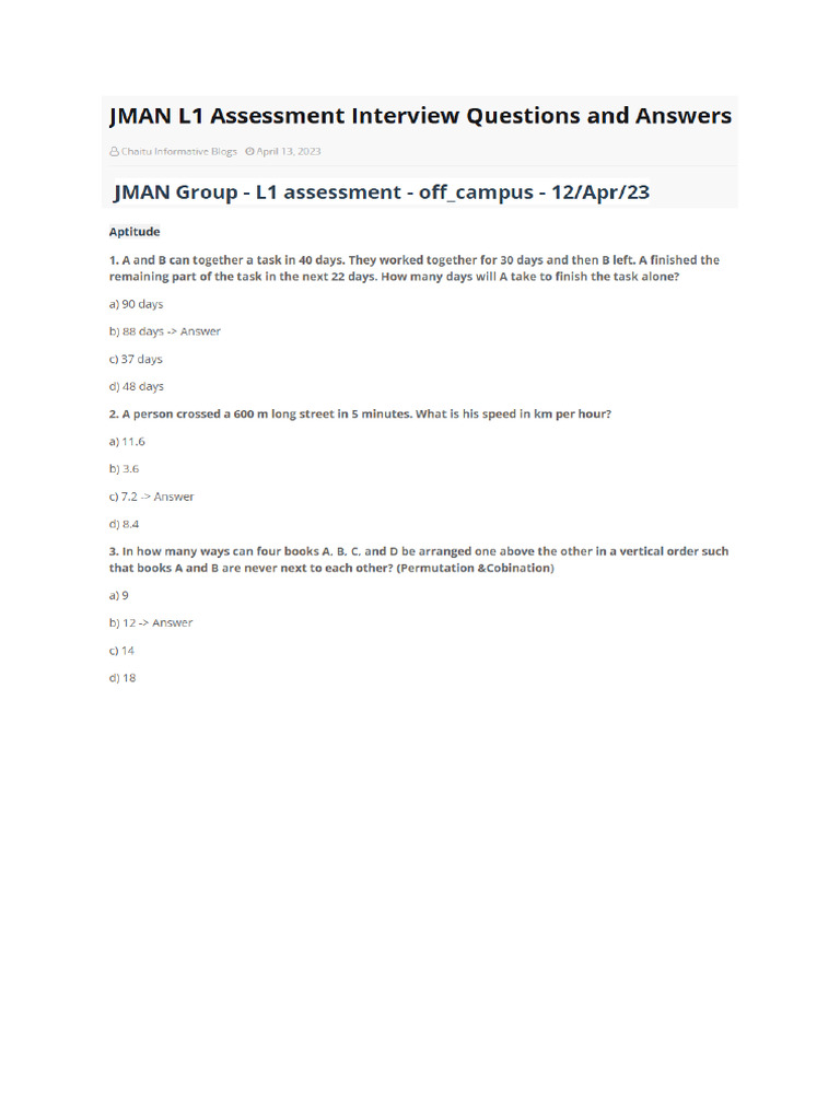 JMAN | PDF