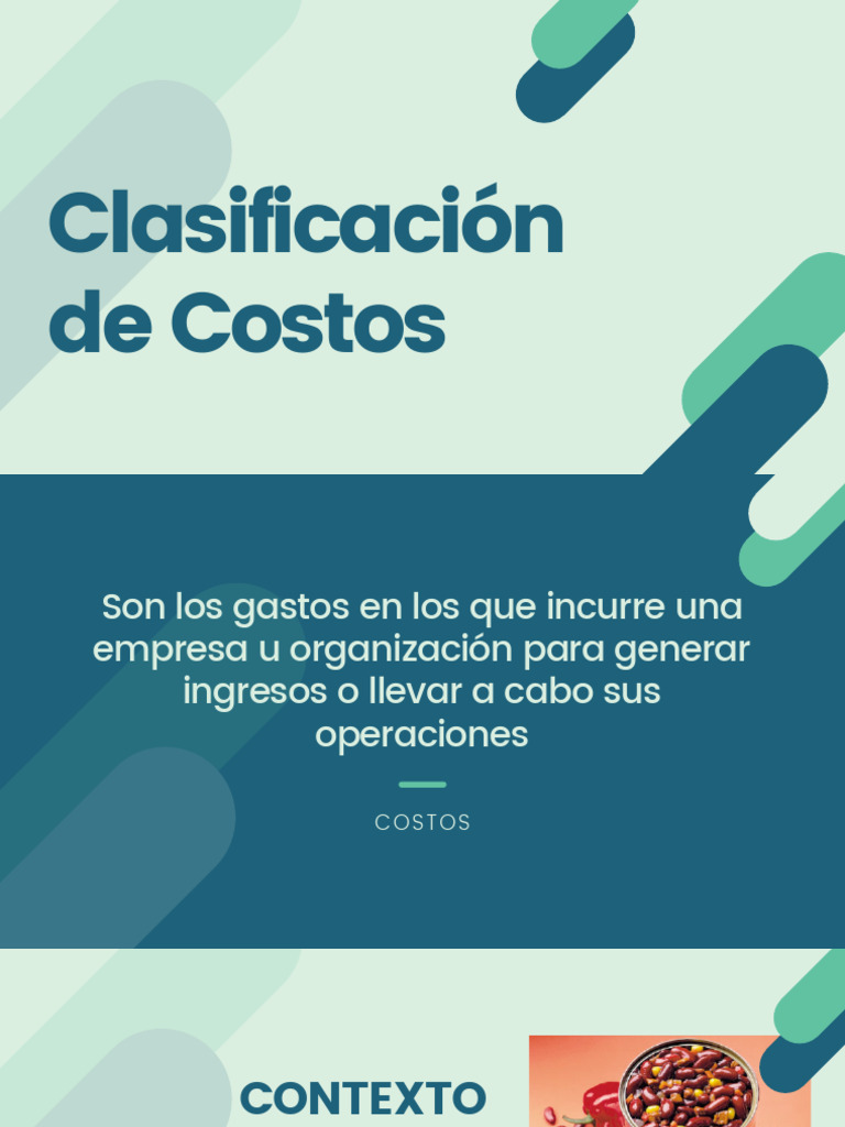 Clasificación de Costos | PDF | Costo | Business