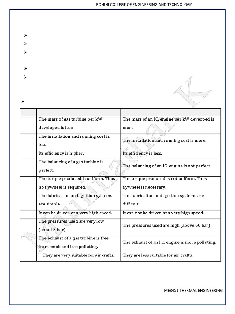 UNIT 3 -2 | PDF | Gas Turbine | Engines