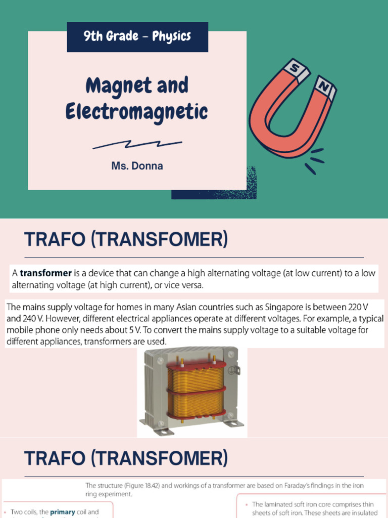 Magnet and Electromagnetic | PDF
