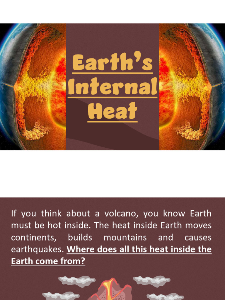 Lesson 2 Earths Internal Heat Layers of The Earth | PDF | Earth ...