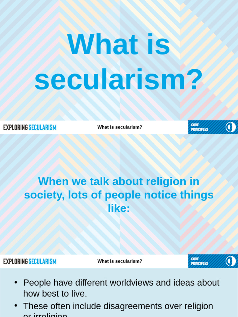 Understanding Secularism and Its Principles | PDF | Secularism | Irreligion