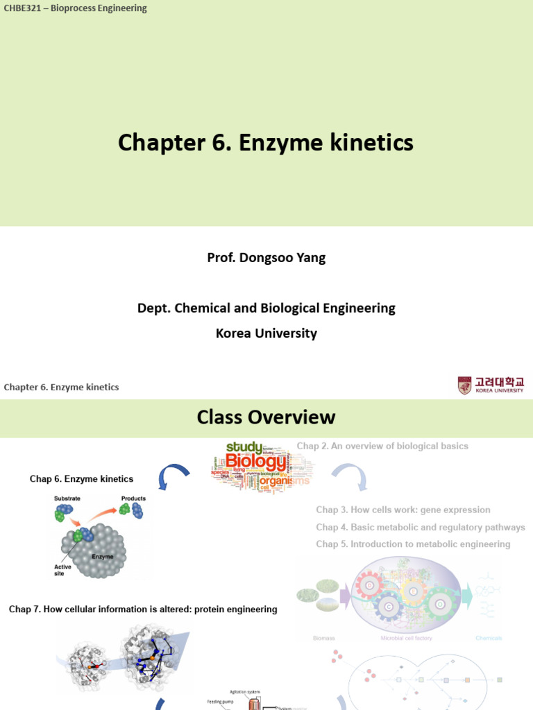 Chapter 6. Enzyme kinetics (part 1) | PDF | Enzyme | Cofactor ...
