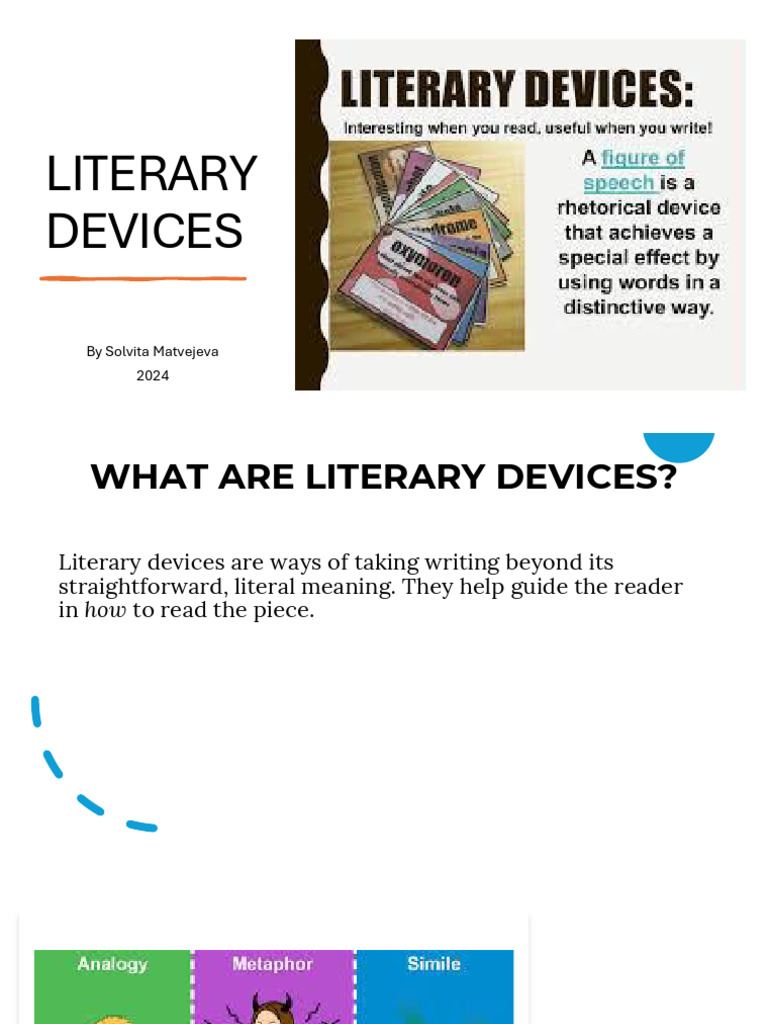 Understanding Literary Devices | PDF | Part Of Speech | Irony