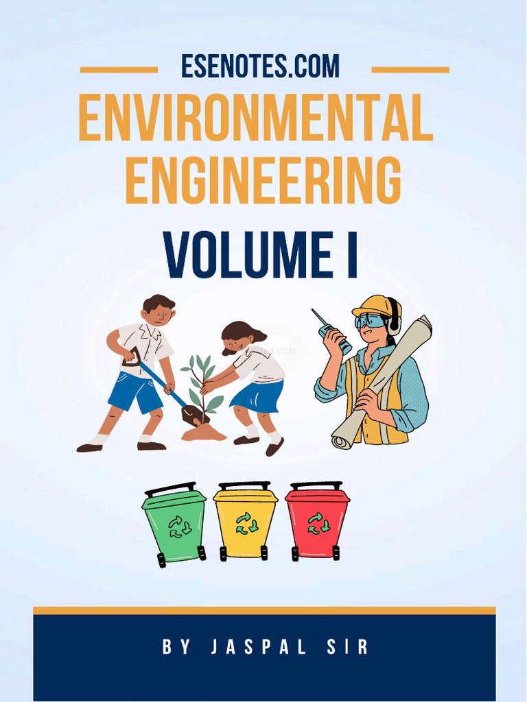 Environment Engg. Vol-1 by Jaspal Sir (Handwritten Nomal Version 1) | PDF