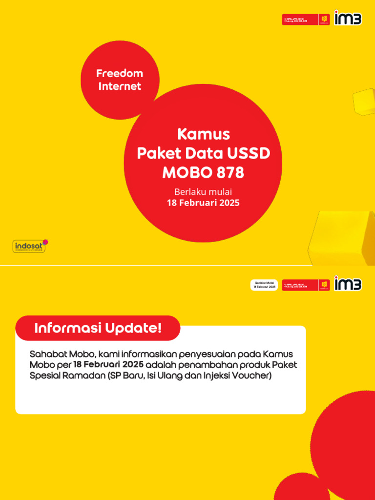 KAMUS MOBO IM3 UPDATE 18 Februari 2025 | PDF