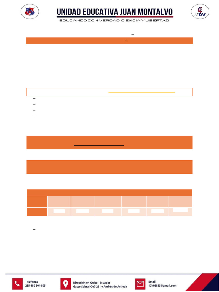 Guía de Tareas Virtuales 2do BGU | PDF | Aprendizaje
