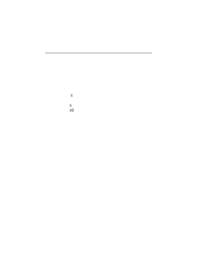 Linear Programming Simplex Method | PDF