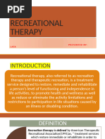Recreation and Leisure Assessment ADAPTED | PDF | Occupational Therapy ...