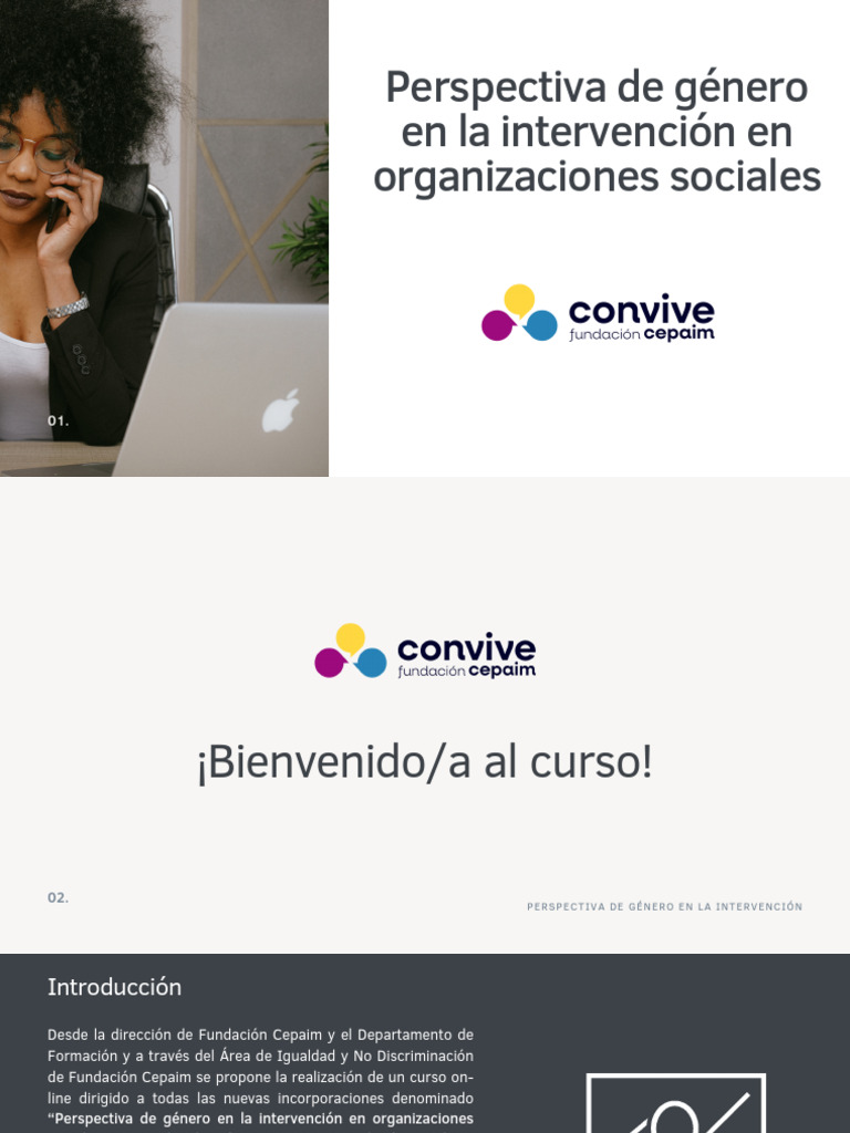 Programa Perspectiva de Género en La Intervención | PDF | Feminismo | Estudios de género