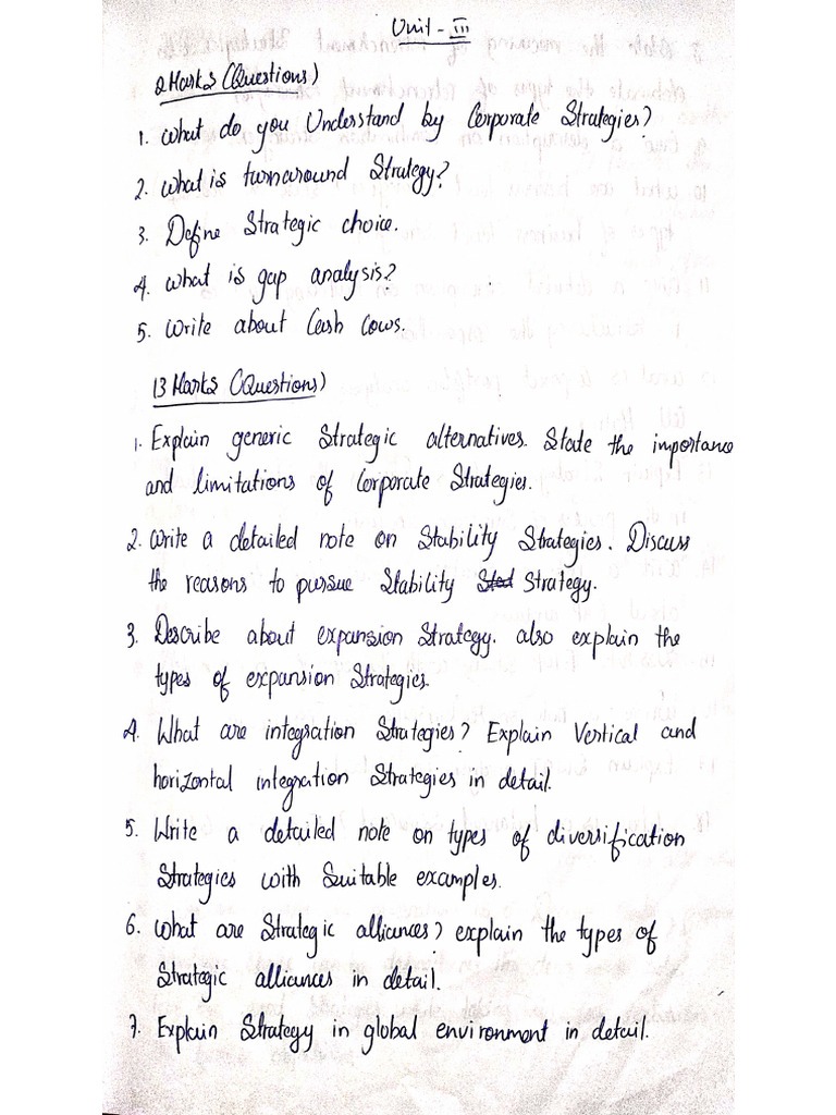 SM Unit 3 | PDF