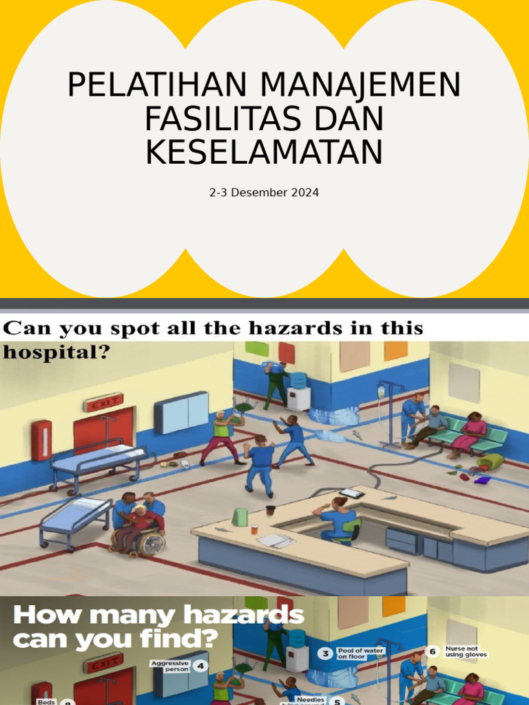 Pelatihan Manajemen Fasilitas Dan Keselamatan Tahun 2024 | PDF