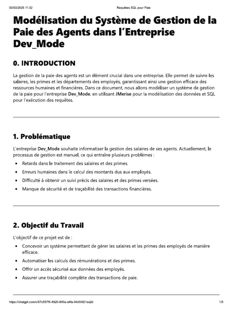 Explication BDD | PDF