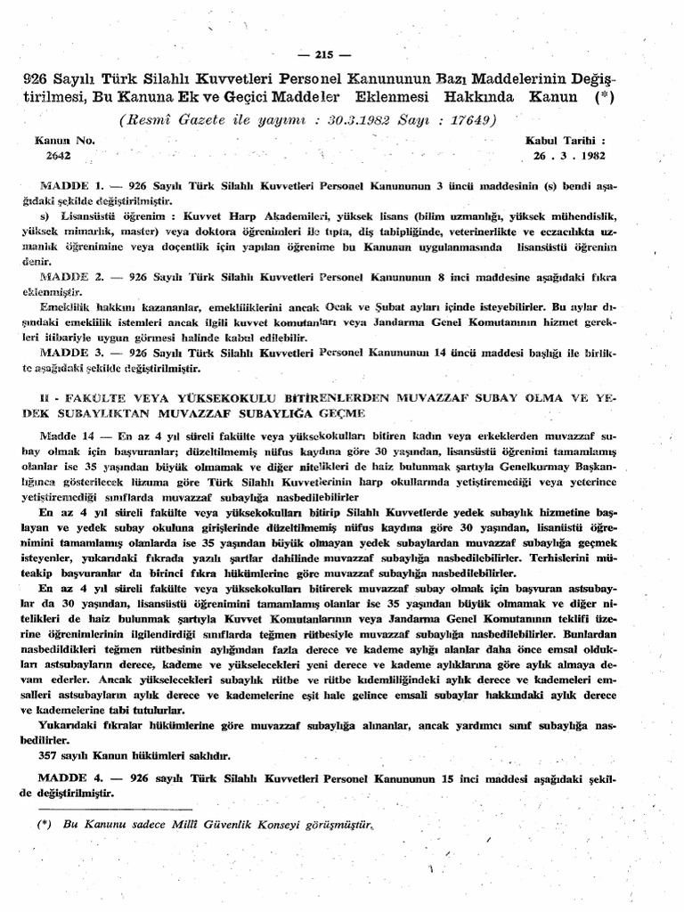 Kanun MG KC 06502642 | PDF