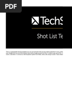 Shooting Script Template | PDF