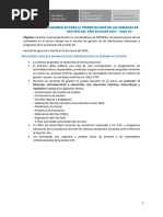 Hoja de Ruta - Semana de Gestión 2025 | PDF | Aprendizaje