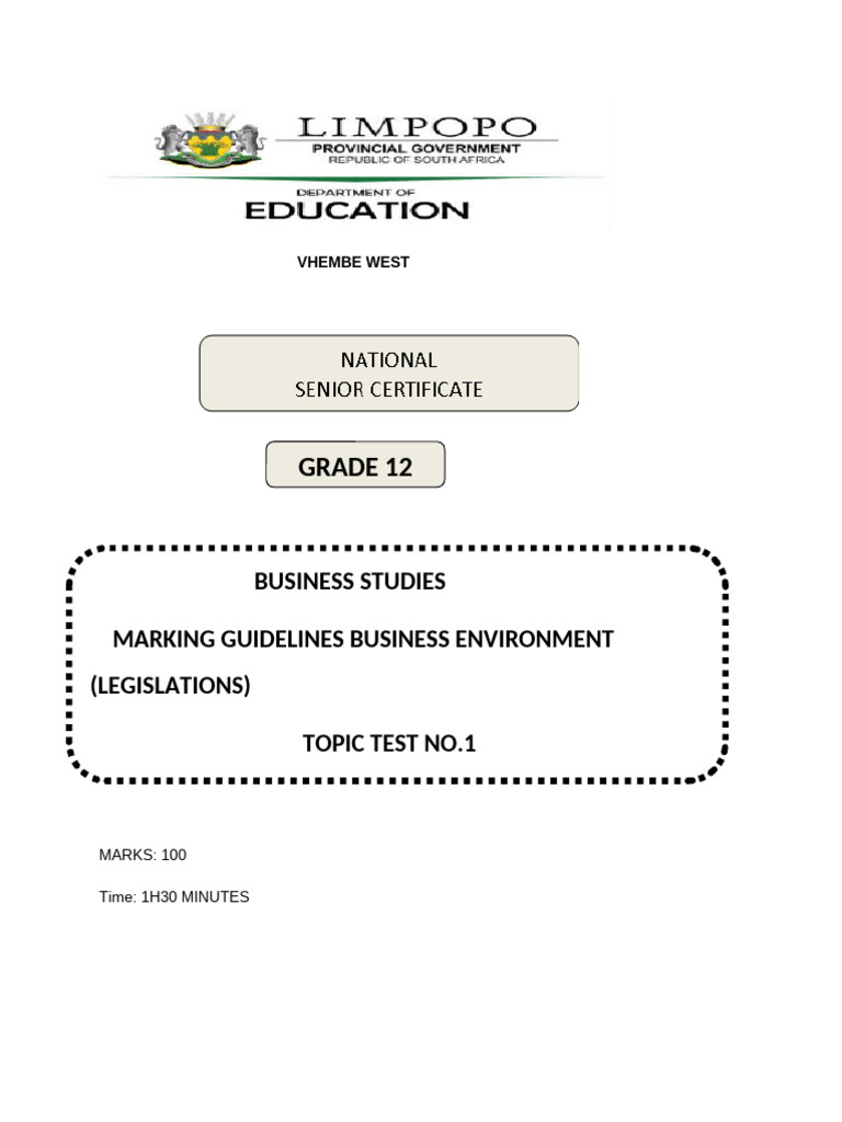 2025 BSTD Marking Guidelines | PDF | Affirmative Action | Employment